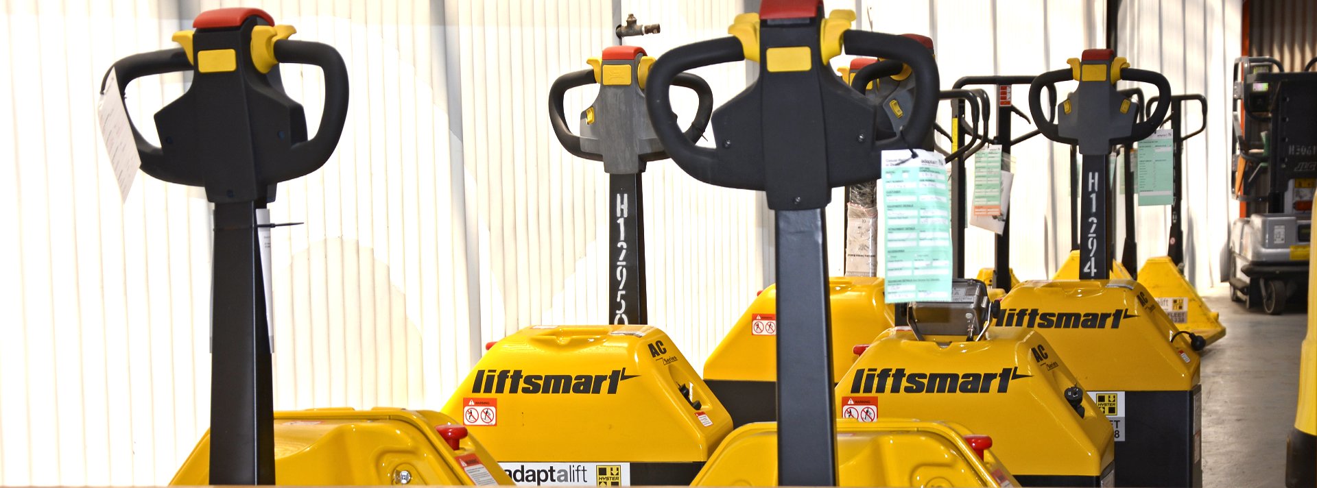 Electric Hand Pallet Jacks - Pallet Trucks - Forklift Seats ...