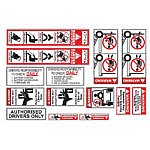 Forklift Safety Decal Kit – Adaptalift Store